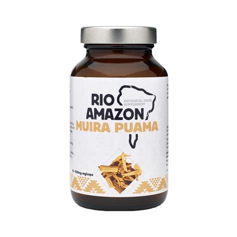 Rio Amazon Muira Puama For Men And Women 60 X 500mg Vegicaps