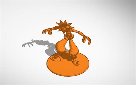 3d Design Fnaf Daycare Attendant Sundrop Tinkercad