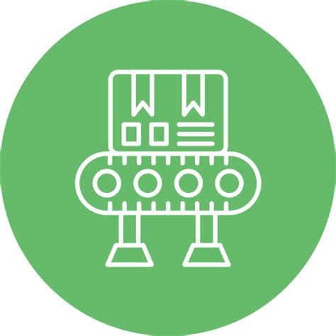 컨베이어 벨트 아이콘 Generic Color Fill Freepik