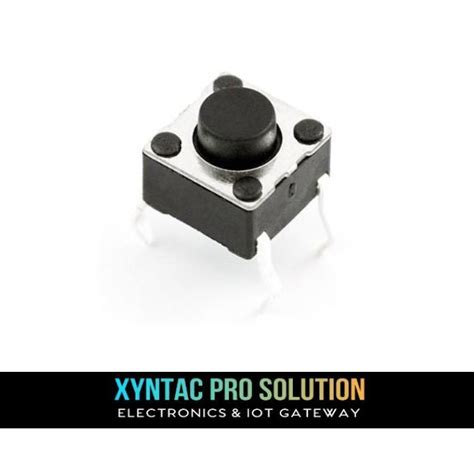 Tactile Push Button Switch Round X X Mm Lazada