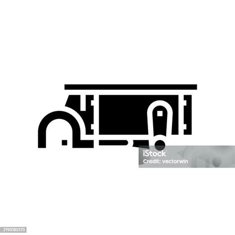 페이로드 첨부 파일 무인 항공기 글리프 아이콘 벡터 일러스트 레이 션 Multicopter에 대한 스톡 벡터 아트 및 기타 이미지 Multicopter 감지기 군사