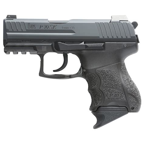 Hk P30sk V3 9mm 327 Bbl Pistol Wdecocker And 2 10rd Mags 81001108