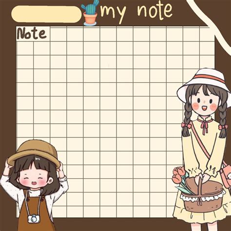 โน๊ตน่ารักๆ มินิมอล โทนน้ำตาล ครีม Note Writing Paper Paper Note Bullet Journal Design Ideas