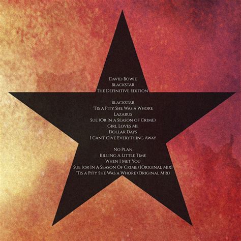 David Bowie Blackstar The Definitive Edition Back Cov Flickr