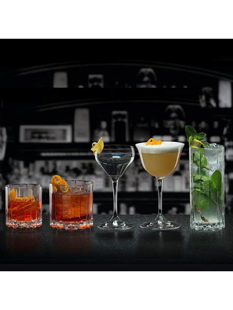 Riedel Bar Crystal Glass Nick And Nora Cocktail Glasses Set Of 2 140ml