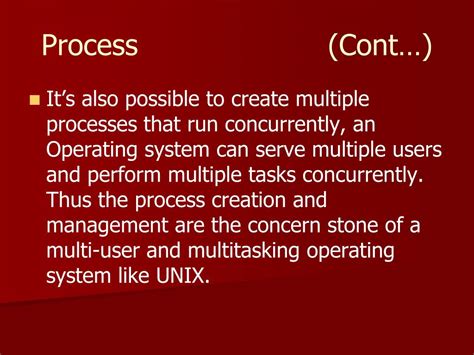 ppt the environment of a unix process powerpoint presentation free