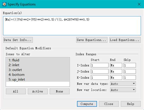 每日小技巧 Tecplot显示马赫数 哔哩哔哩