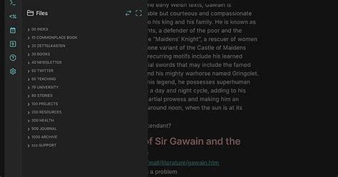 Folder Structure On Obsidian Album On Imgur