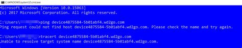 wd sync fails the remote name could not be resolved my cloud os 3