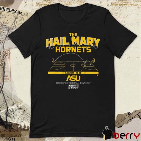 Official Alabama State Hornets The Hail Mary Hornets Ncaa Mens