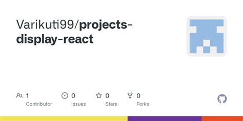 Github Varikuti99projects Display React