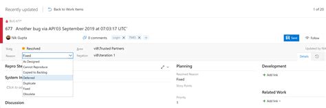 De Mystifying Allowed Values For A Field In Azure Devops Based On Values Of Another Field Or