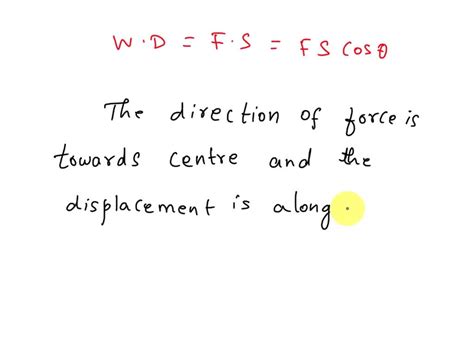 solved a particle of mass m is executing uniform circular motion with
