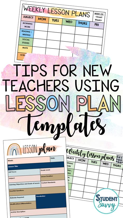 Lesson Plan Preschool New Year Theme Pre K Printable Fun