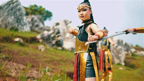 Girl Warrior Stock Video Footage For Free Download
