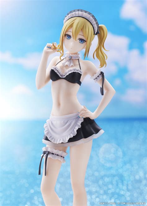 アニメかぐや様は告らせたい ファーストキッスは終わらない よりメイド水着姿の 早坂愛 が登場 NEWSCAST