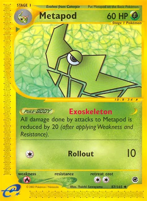 Metapod Pokédex Stats Moves Evolution And Locations Pokemondex