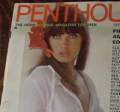 Penthouse 1 First American Edition September 1969 Evelyn Treacher