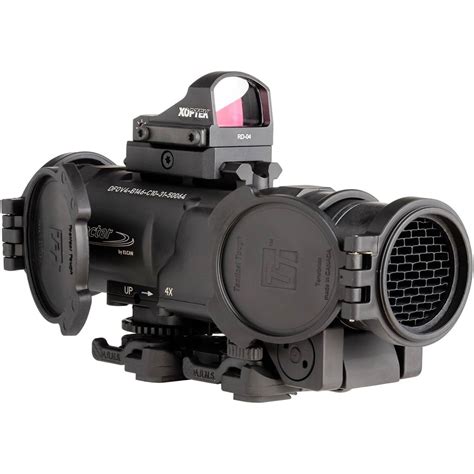Elcan Specter Dr Dual Role 1×4 Optical Sight With Xoptek Reflex Top
