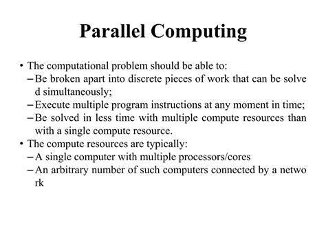 Parallel Processing Ppt