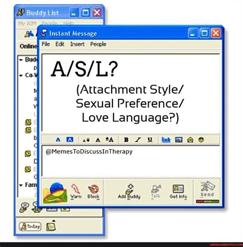 N A Id Attachment Style Sexual Preference Love Language Aw Memestodiscussintherapy