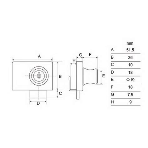 Брава за врата Anbo Стъклена Ъглова Emag Bg