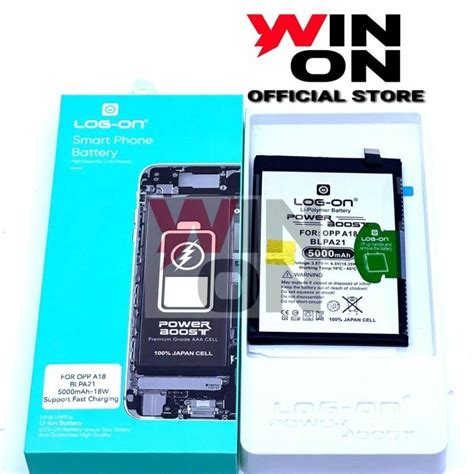 Jual Win On Baterai Oppo A Blpa Oppo Blp A Double Power Boost Log On Shopee Indonesia