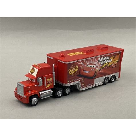 Mattel Disney Pixar Cars Mack Container Truck Shopee Malaysia