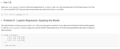 Solved Import Statements Run The Cell Below To Import The Chegg