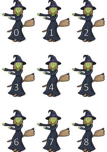 Halloween Counting Matching Activity Teaching Resources
