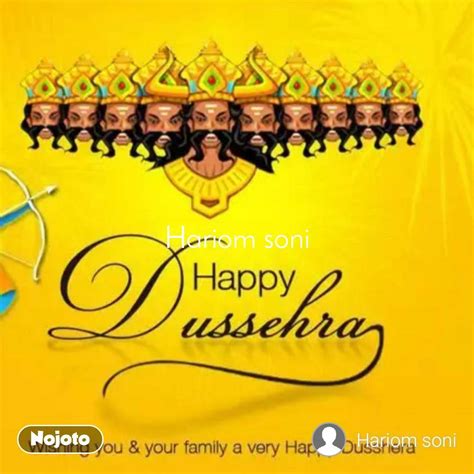 Hariom Soni Jk Tyre Happy Dussehra 1080x1080 Wallpaper