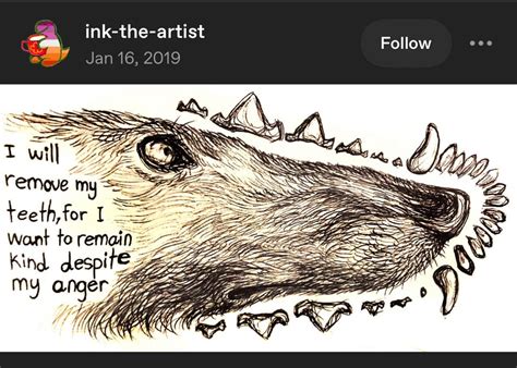 I Will Remove My Teeth For I Want To Remain Kind Despite My Anger Album On Imgur