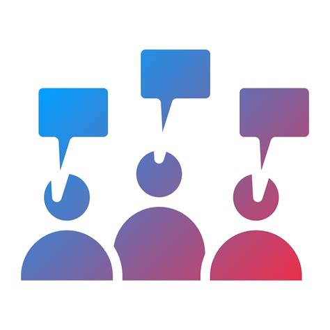 Premium Vector Team Chat Icon Vector Image Can Be Used For Remote Working