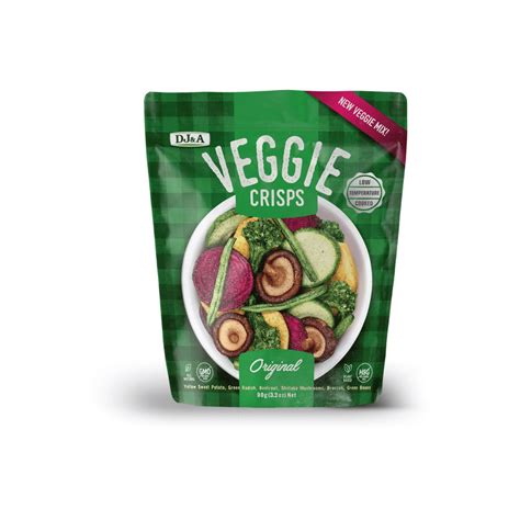 Veggie Crisps Original Carrot Potato Beans And Mushrooms Ifresh