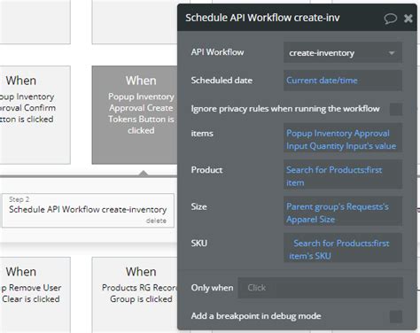 Create Records Workflow With Javascript Plugins Bubble Forum