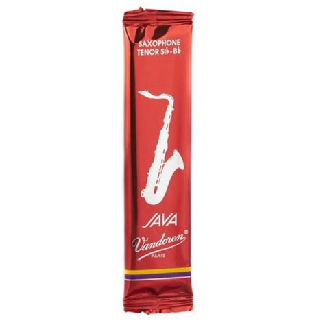 Vandoren Java Red Tenor Sax Reed 25 Single Reed Leisure Coast Wind