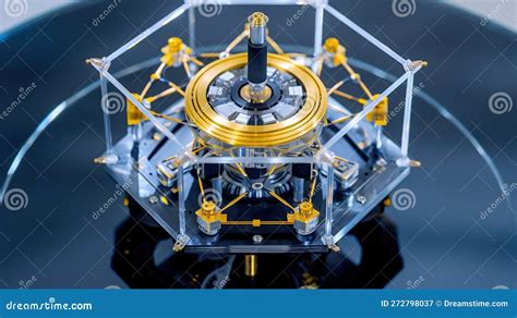 The Advanced Capabilities Of A Quantum Computer Processor Unit Generative AI Stock Illustration