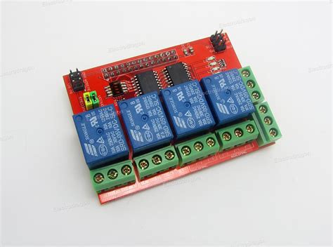 Raspberry Pi GPIO Expander Relay Drive Shield ElectroDragon