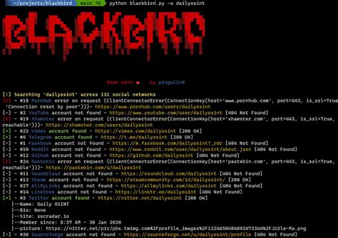 Dailyosint Powered By Socradar Xti® On Linkedin Cli Tool Osint Socmint Username