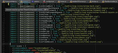 Javascript Cannot Resolve Symbol Reactcomponent In Webstorm Stack Overflow