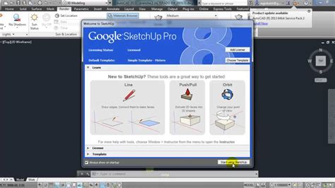 Como Importar Um Dwg Para O SketchUP YouTube