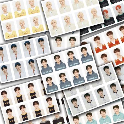 Seventeen 7th Gen Carat Peripheral Id Photo 1 Inch Photo Id Photo Of