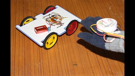 How To Make A Gesture Control Robot Without Microcontroller Youtube