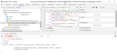 Webresource In Dynamics 365 · Issue 7 · Aleksandrrogovdynamicswebapi
