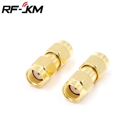 Pcs Rp Sma Male Female To Rp Sma Male Female Adapter Rf Coax Coupling Nut Barrel Connector