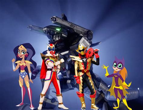 Zenkaigers Meets Dc Super Hero Girls By Lupinmk On Deviantart