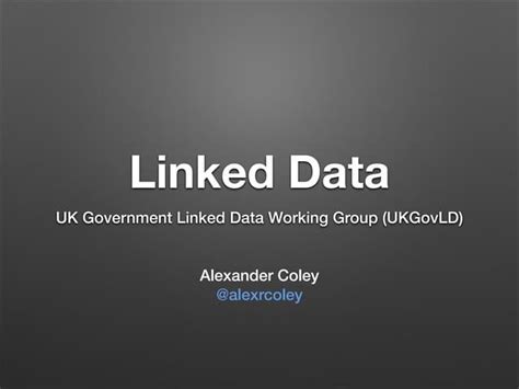 Linked Data And Uris Ppt