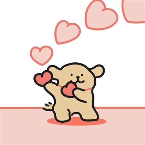 线条小狗情侣头像相关表情包 表情包专辑 求表情网 斗图从此不求人