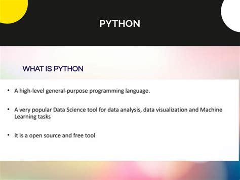 Ppt Python For Datascience Powerpoint Presentation Free Download Id11914949