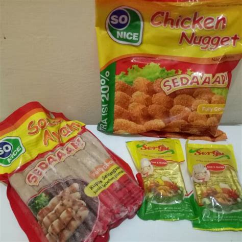 Jual Paket So Nice Nugetsosis Shopee Indonesia